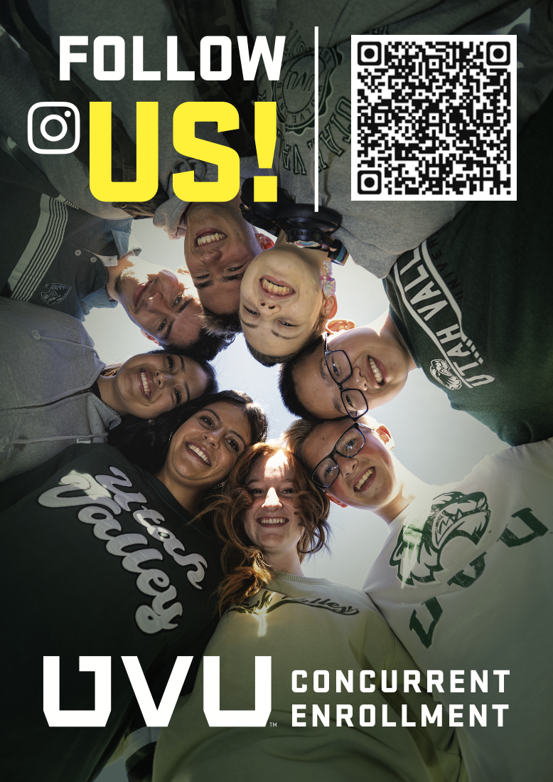 Concurrent Enrollment | Concurrent Enrollment | Utah Valley University