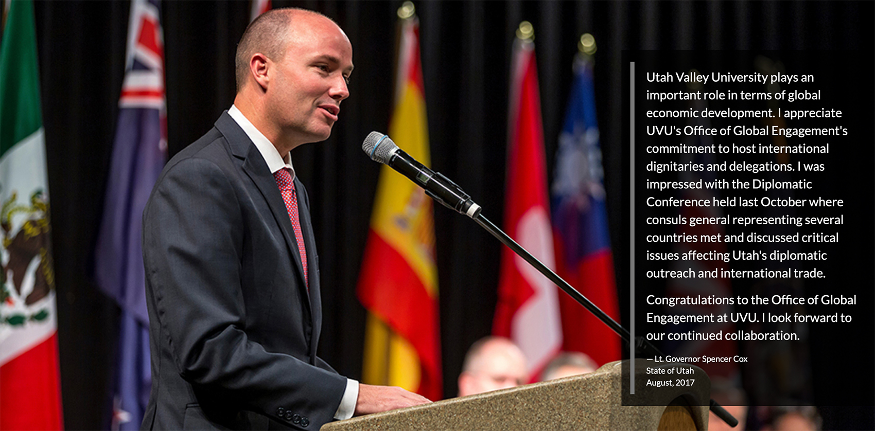 Diplomatic Conference | The Office for Global Engagement | Utah Valley ...