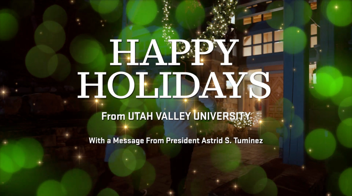 Happy Holidays from Utah Valley University | UVU