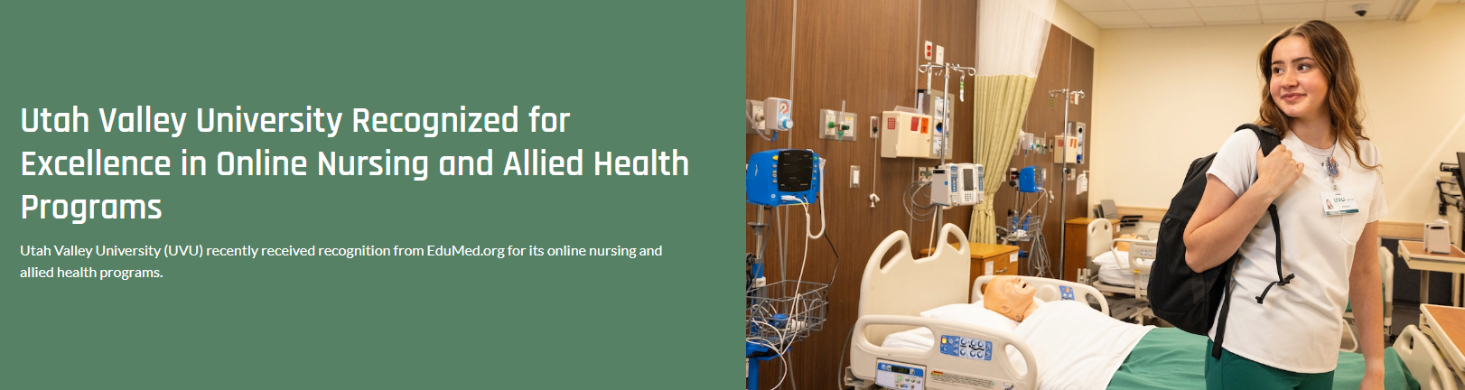 Department of Nursing | Utah Valley University